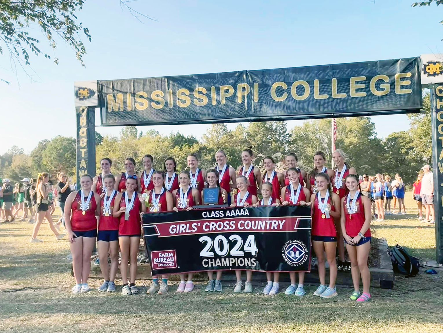 ERA Cross Country Girls win fourth MAIS 5A Championship