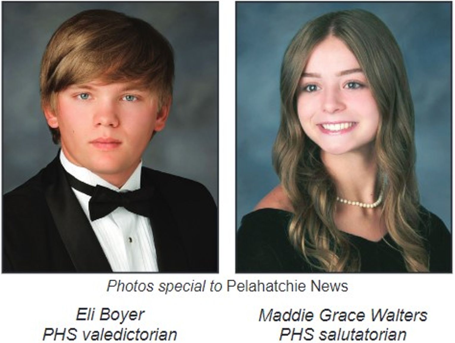 PHS 2023 valedictorian, salutatorian